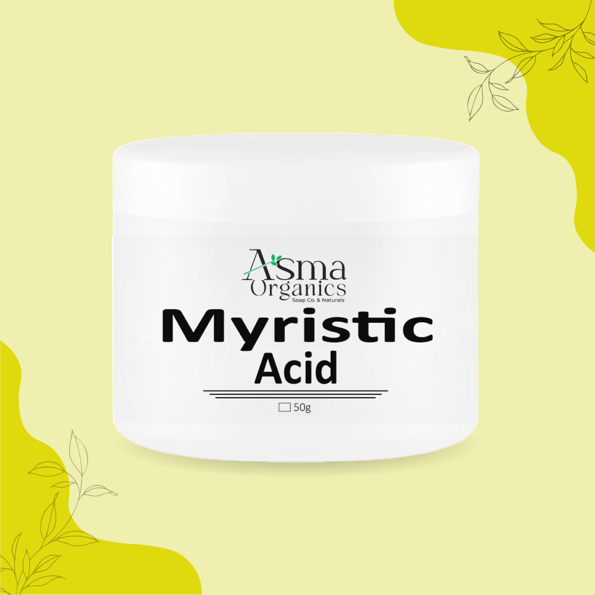 Myristic Acid – AsmaOrganics